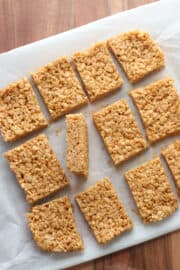Healthy Rice Krispie Treats - MJ and Hungryman