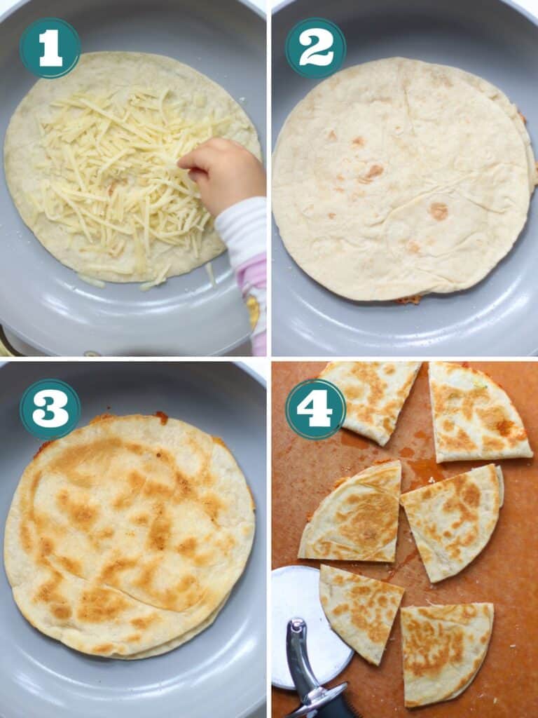 Favorite Cheese Quesadilla Recipe - MJ and Hungryman