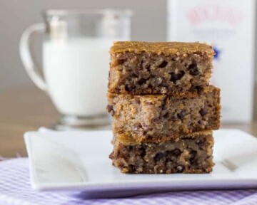 Korean Red Bean Mochi Cake