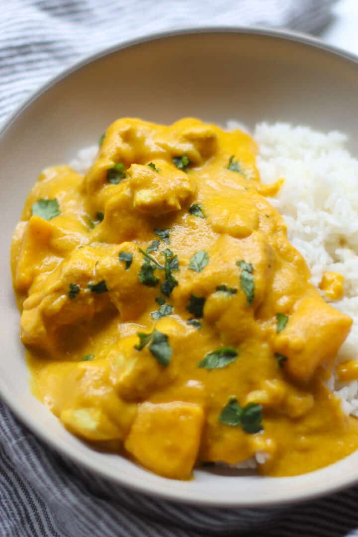 Easy Mango Chicken Curry - MJ and Hungryman