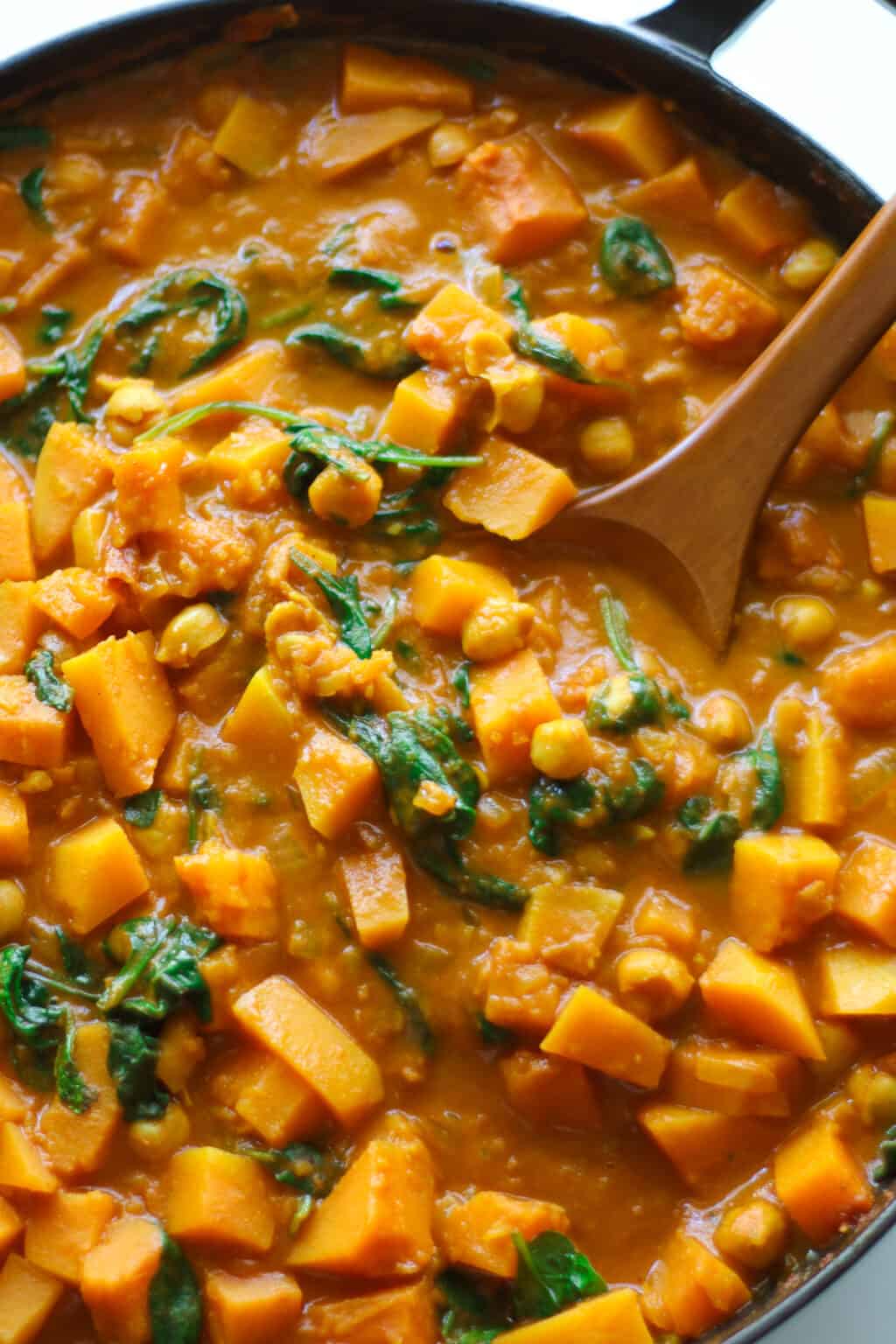 Butternut Squash Curry with Chickpeas - MJ and Hungryman