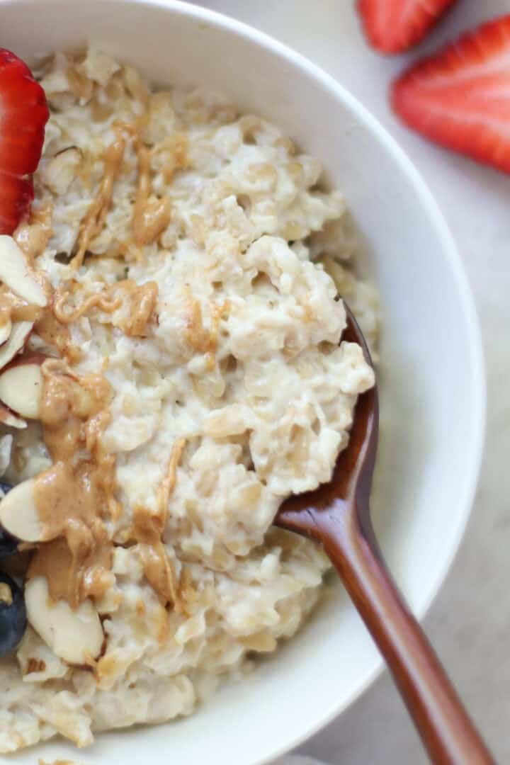 Easy Oat Pudding - MJ and Hungryman