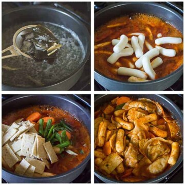 Tteokbokki - Korean Spicy Rice Cakes - MJ and Hungryman