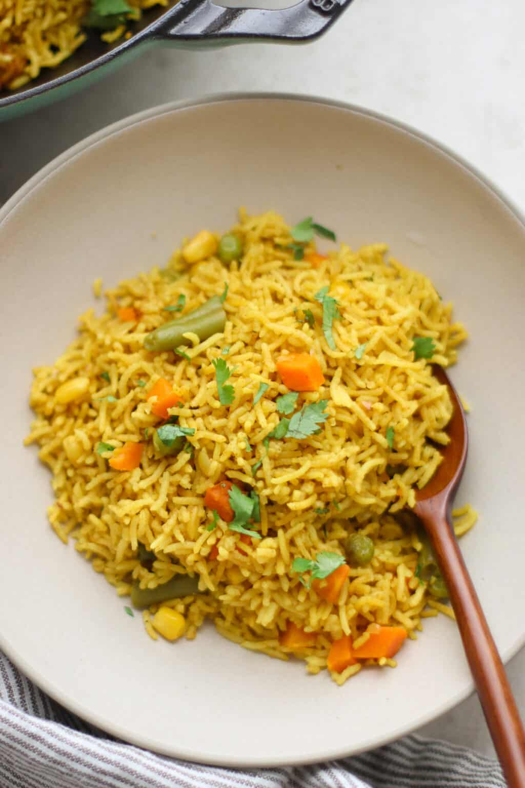 Fluffy Vegetable Rice - MJ and Hungryman