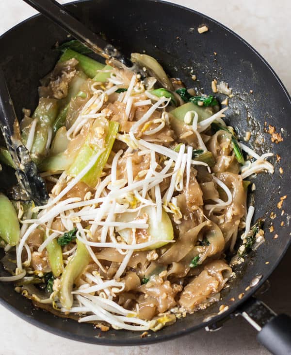 Vegetarian Pad See Ew - MJ and Hungryman