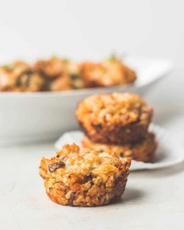 Baked Asian Chicken Rice Balls with Cheddar - MJ and Hungryman