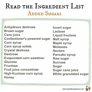 Sugar for Babies and Toddlers - MJ and Hungryman