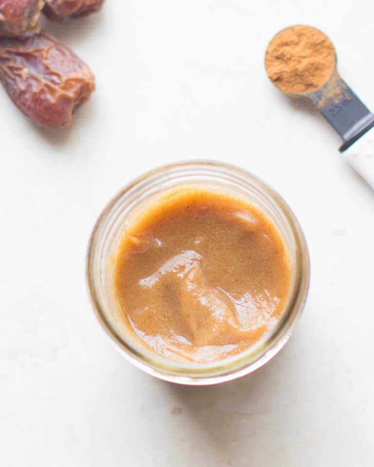 Homemade 2 Ingredient Date Syrup - MJ and Hungryman