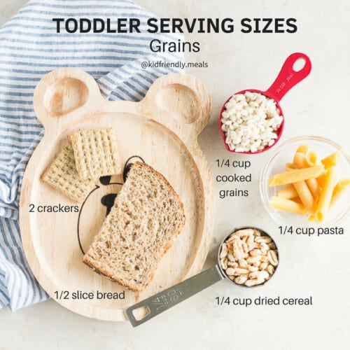 The Ultimate Guide to Toddler Portion Sizes - MJ and Hungryman