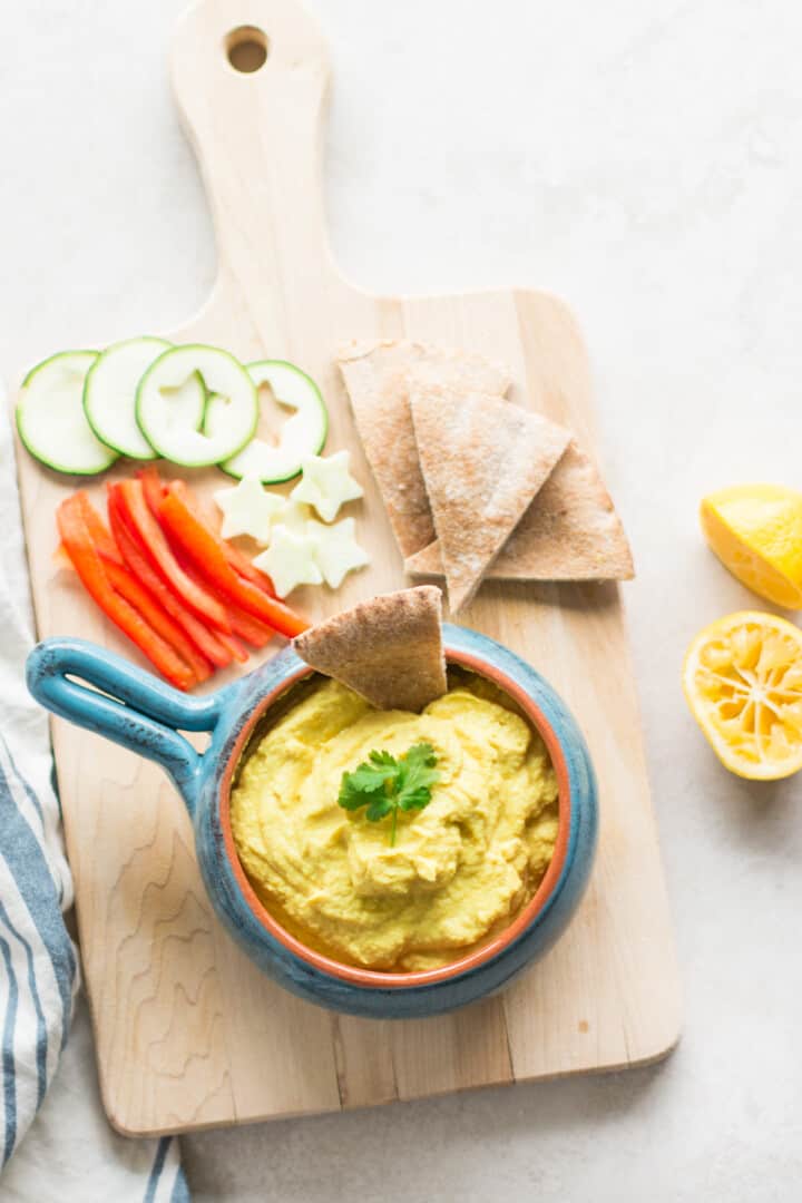 Creamy Roasted Cauliflower Dip - MJ and Hungryman