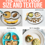 Baby Led Weaning - how to serve the right food size and texture - MJ ...
