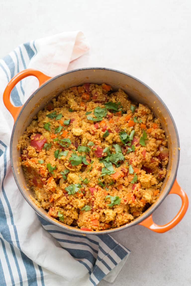 Easy Curried Couscous - MJ and Hungryman