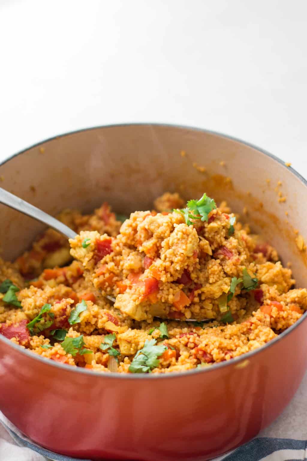 Easy Curried Couscous - MJ and Hungryman
