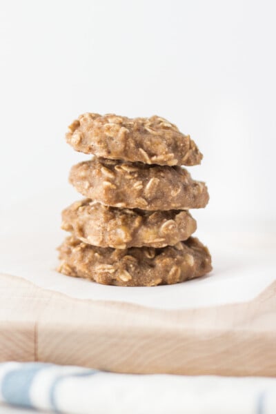 3 Ingredient Banana Baby Cookies - MJ and Hungryman