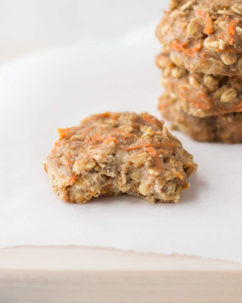 3 Ingredient Banana Baby Cookies - MJ and Hungryman
