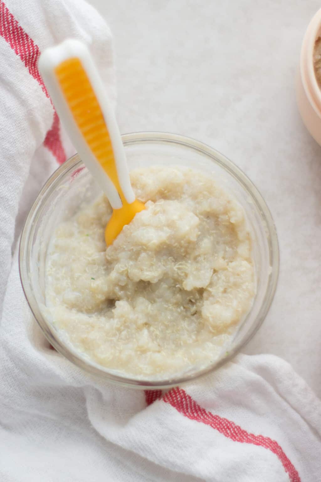 EASY Easy Quinoa Baby Cereal (4 Ways) - MJ and Hungryman