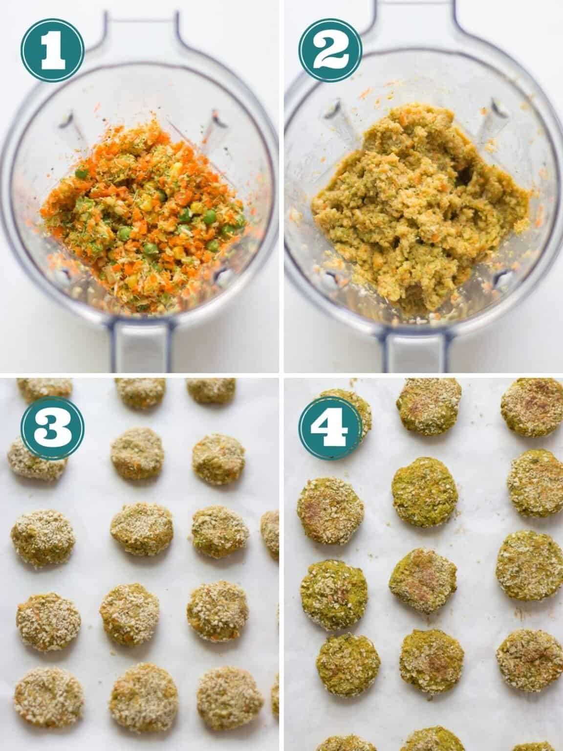 The Best Veggie Nuggets (with 4 veggies) - MJ and Hungryman