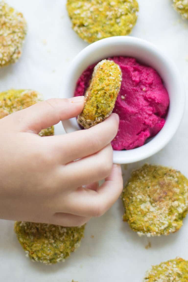 Favorite Veggie Nuggets (with 4 veggies) - MJ and Hungryman