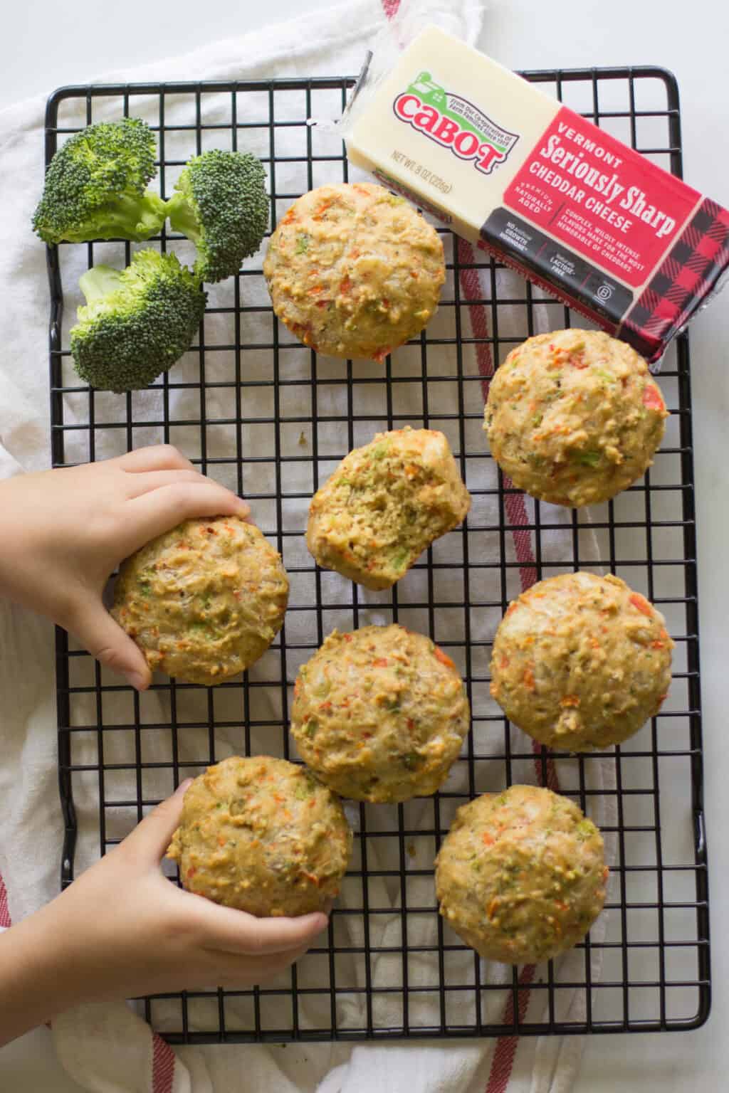 Easy Savory Vegetable Muffins - MJ and Hungryman