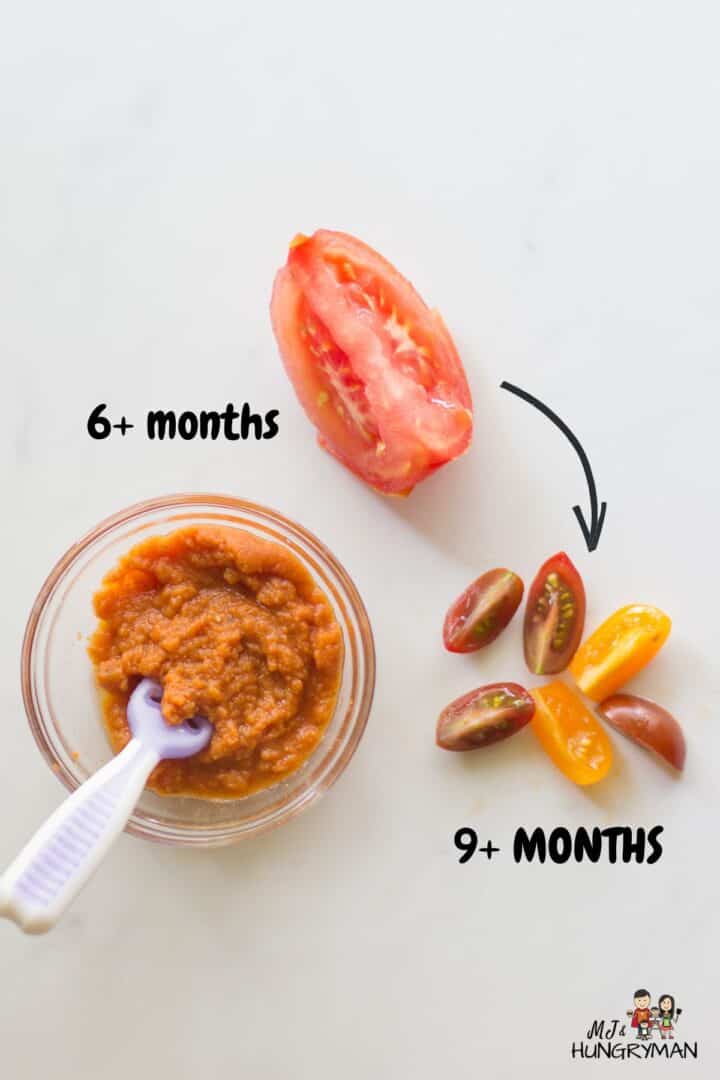 Ultimate Guide to Tomatoes for Babies (with Recipes) - MJ and Hungryman