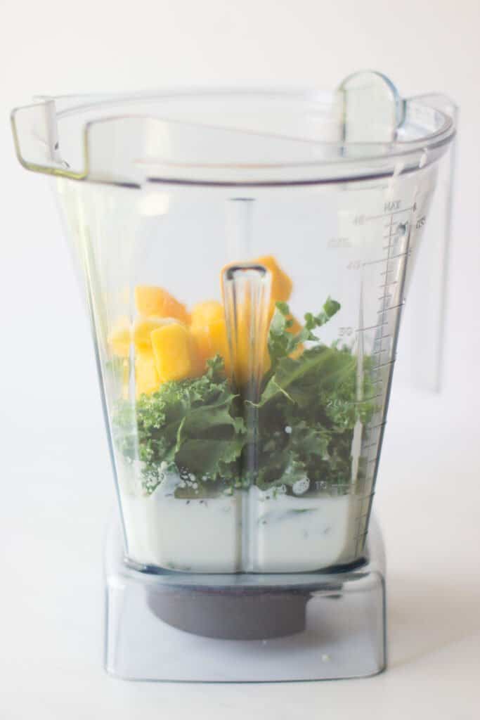 Kale Mango Smoothie - MJ and Hungryman