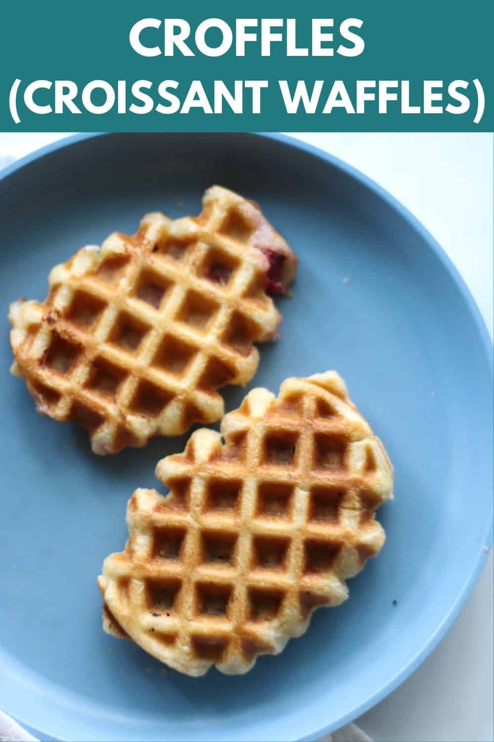 Easy Croffle (Croissant Waffle) - MJ and Hungryman