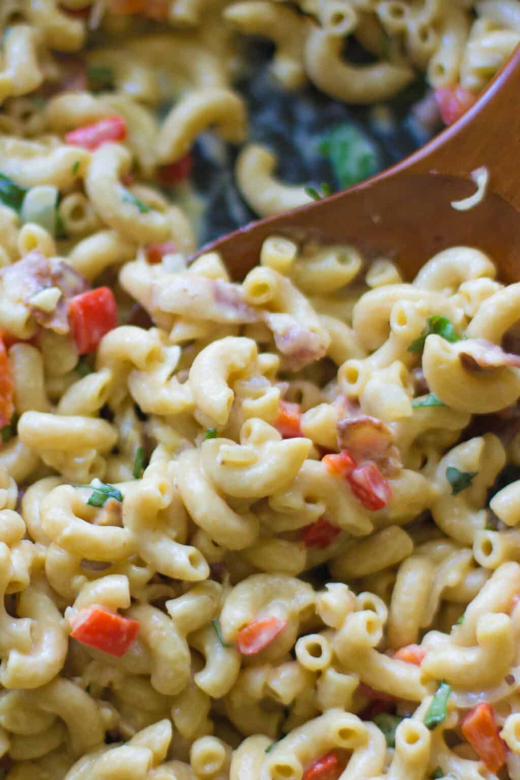 Creamy Macaroni Carbonara - MJ and Hungryman