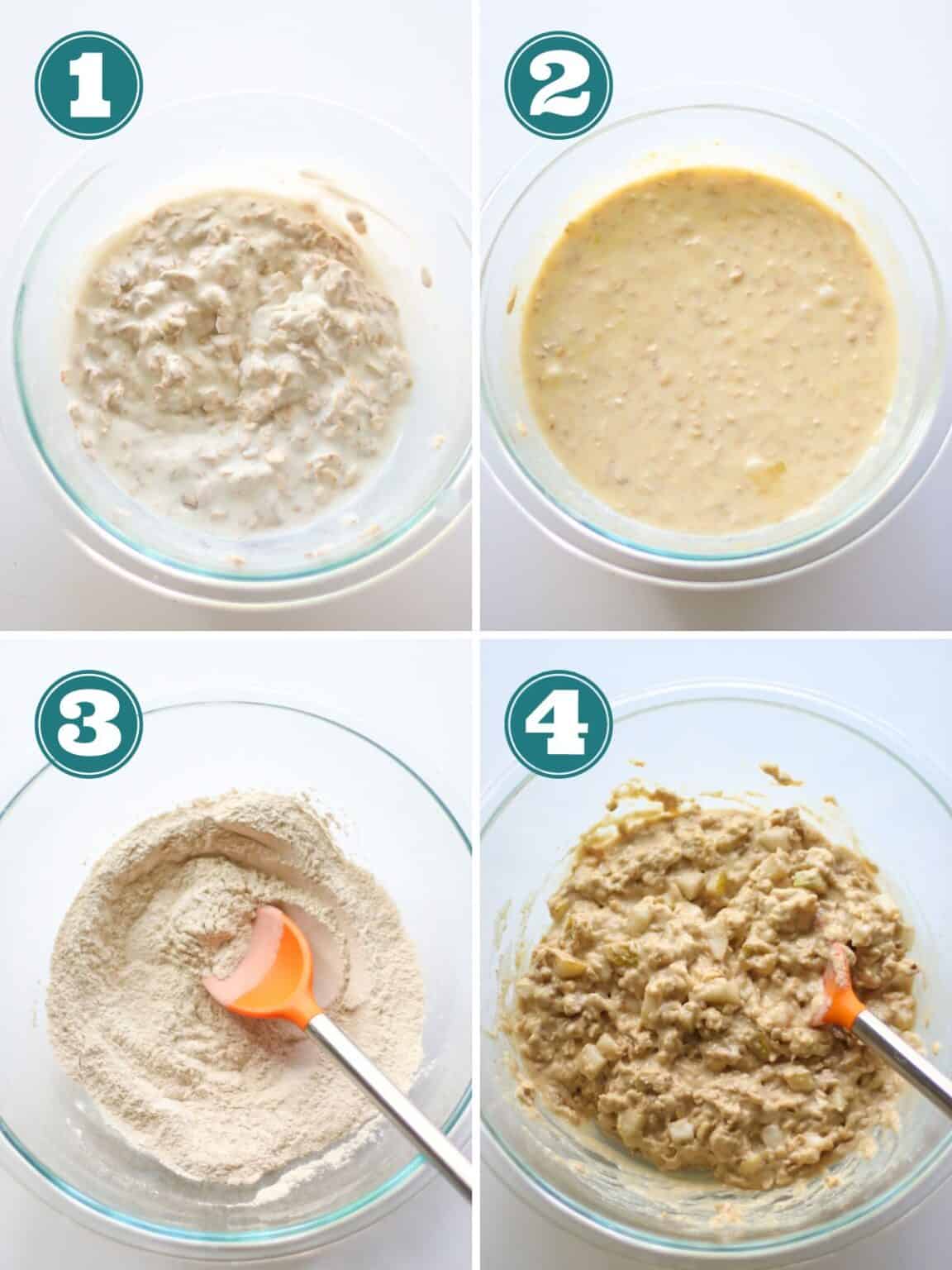 Fluffy Pear Muffins - MJ and Hungryman