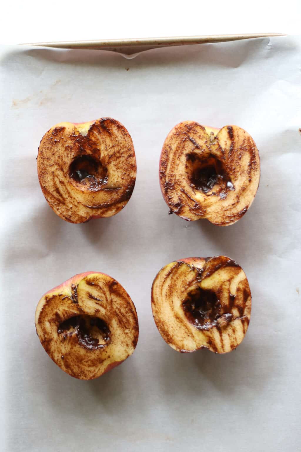 Easy Roasted Apples (No Added Sugar) - MJ and Hungryman