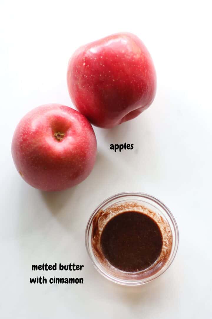 Easy Roasted Apples (No Added Sugar) - MJ and Hungryman