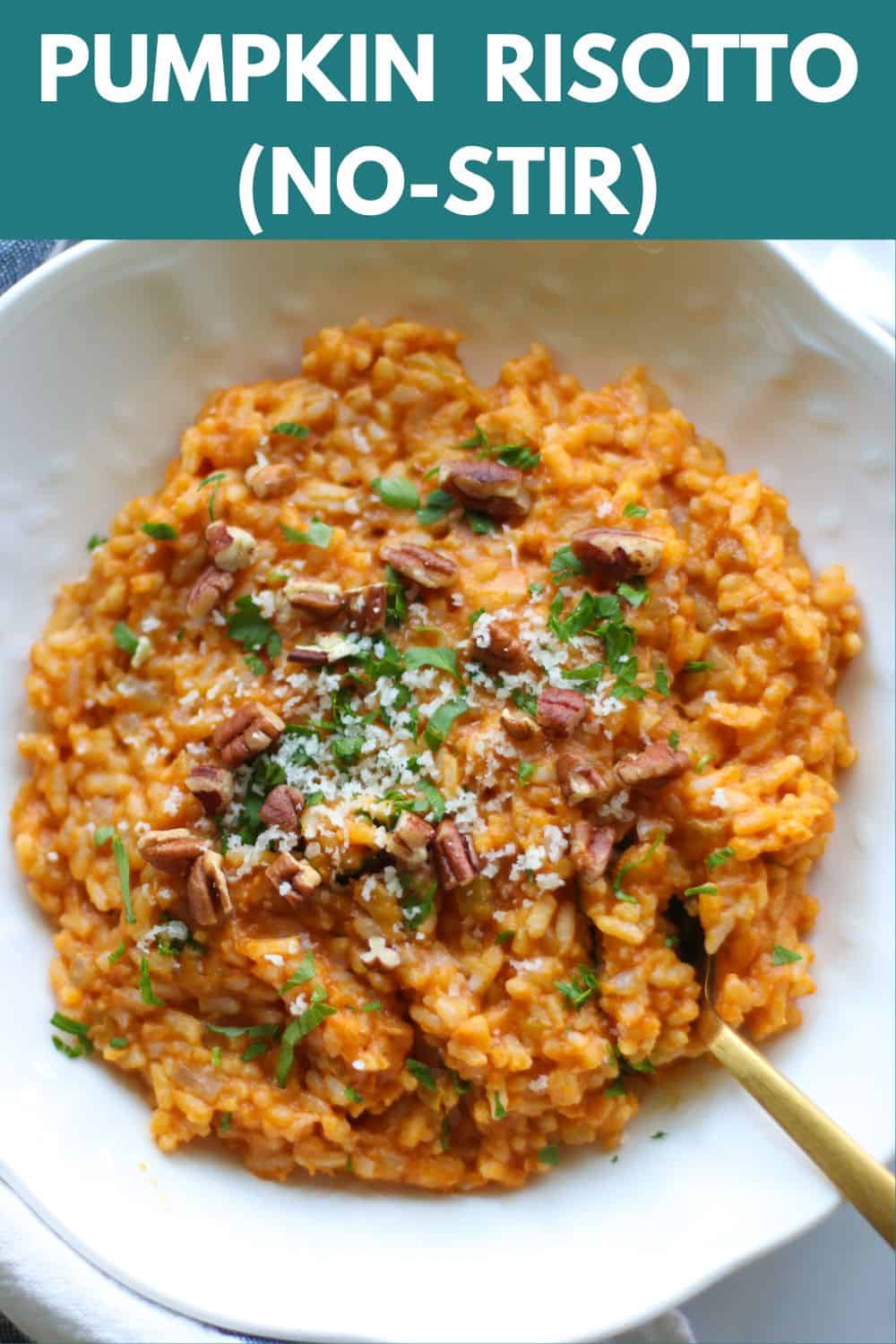 Easy Pumpkin Risotto Recipe - MJ and Hungryman