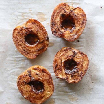 Easy Roasted Apples (No Added Sugar) - MJ and Hungryman