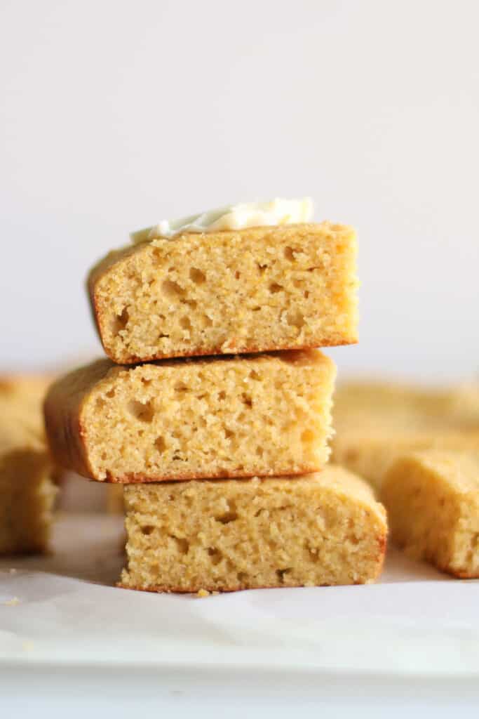 The Best Cornbread Recipe (Healthy and Moist) - MJ and Hungryman