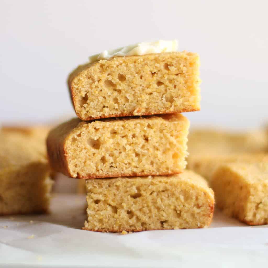 The Best Cornbread Recipe (Healthy and Moist) - MJ and Hungryman