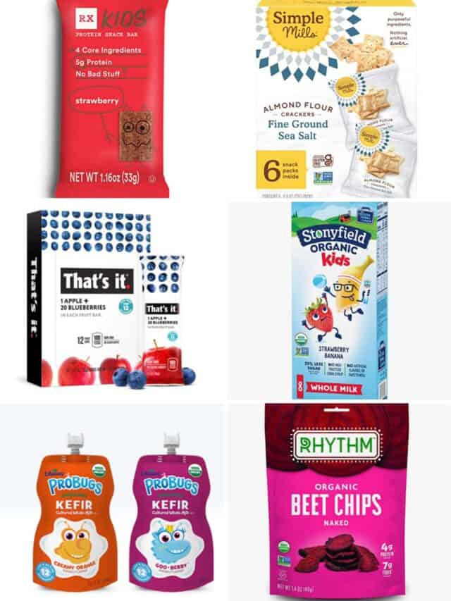 Best Healthy Snacks for Kids (Store-bought) - MJ and Hungryman