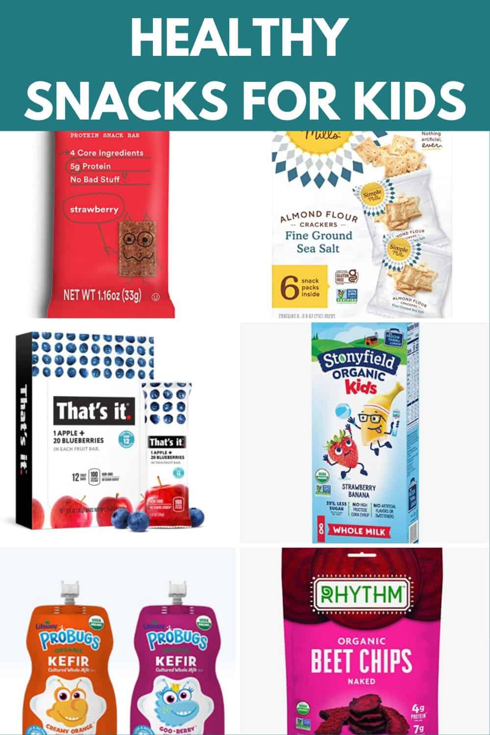 Best Healthy Snacks for Kids (Store-bought) - MJ and Hungryman