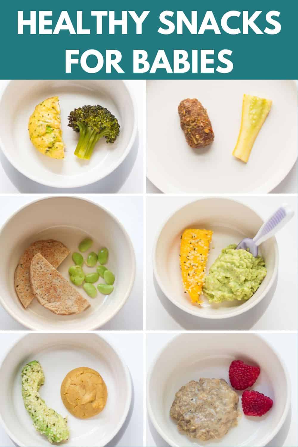 Favorite Healthy Baby Snacks - MJ and Hungryman