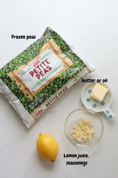 How to Cook Frozen Peas (3 Ways) - MJ and Hungryman