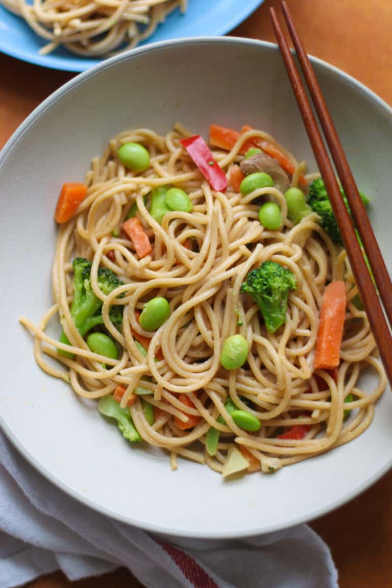 Easy Miso Pasta - MJ and Hungryman