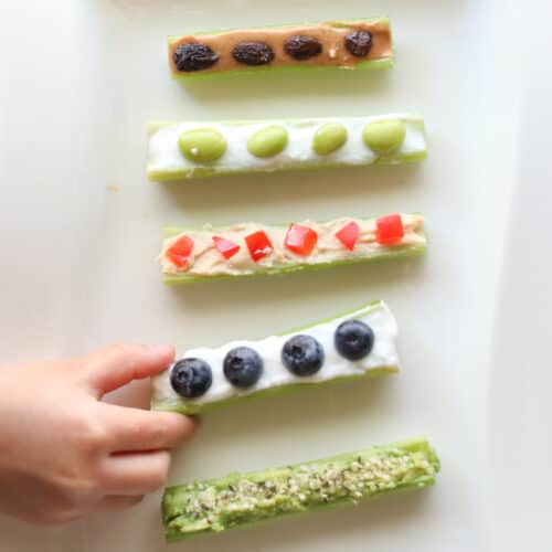 Ants on a Log - MJ and Hungryman