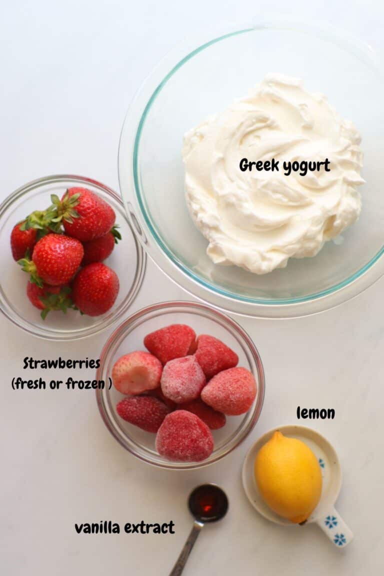 Easy Strawberry Yogurt - MJ and Hungryman