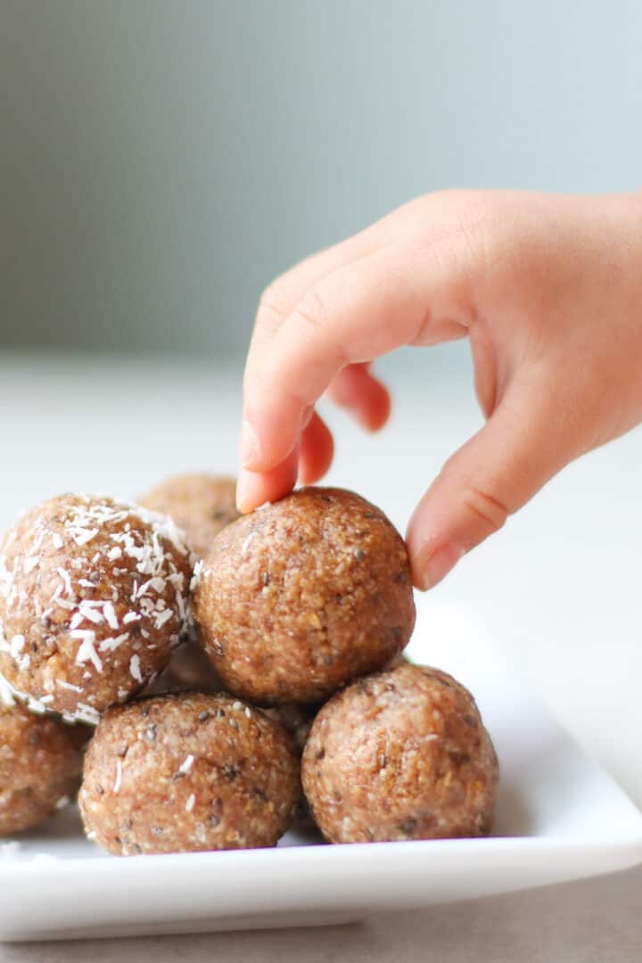 Easy Apricot Balls - MJ and Hungryman