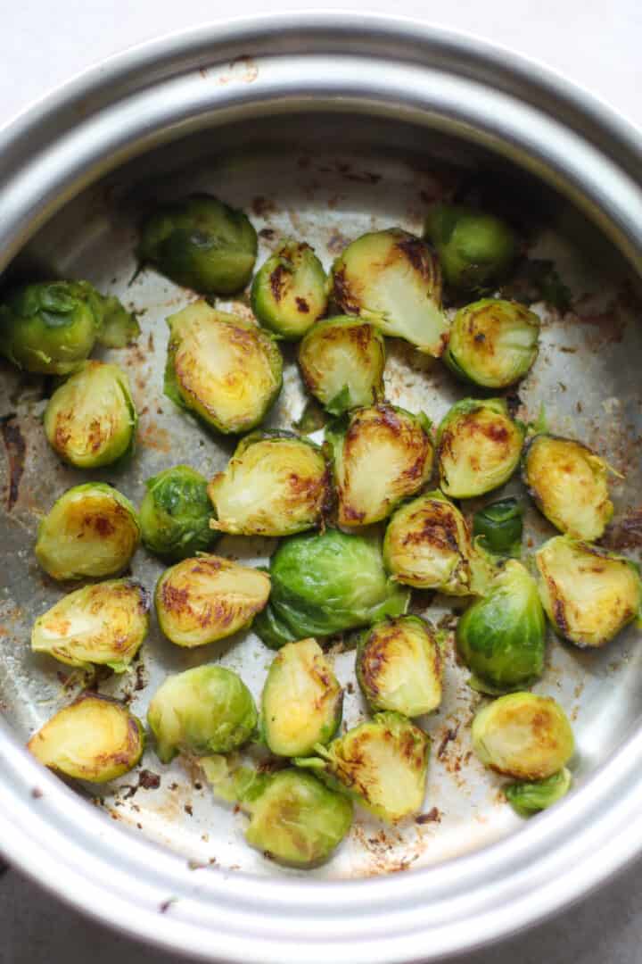 How to Cook Frozen Brussels Sprouts - MJ and Hungryman