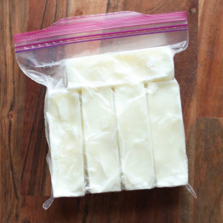 How to Freeze Yogurt - MJ and Hungryman