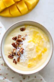 Easy Mango Yogurt - MJ and Hungryman