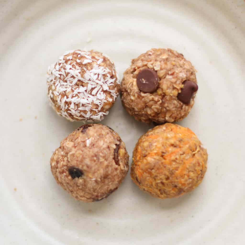 No Bake Carrot Balls - MJ and Hungryman