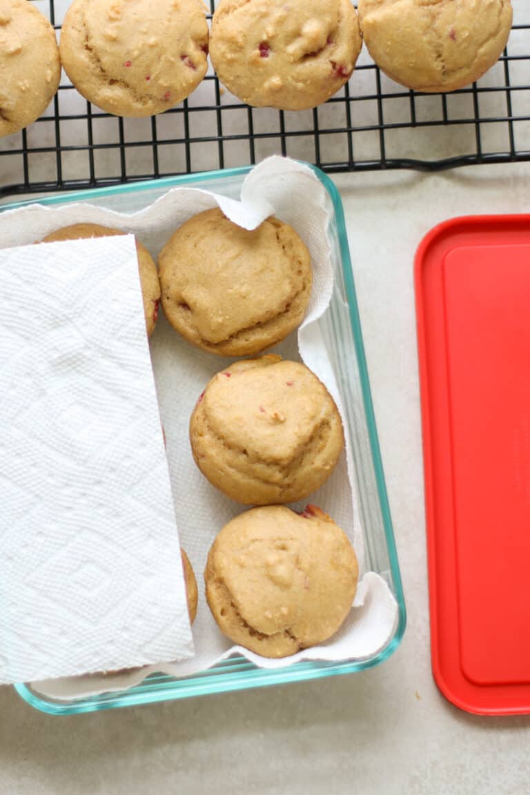 How to Store and Freeze Muffins - MJ and Hungryman