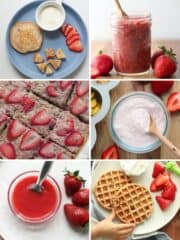 Strawberries for Babies (Puree and Baby Led Weaning) - MJ and Hungryman
