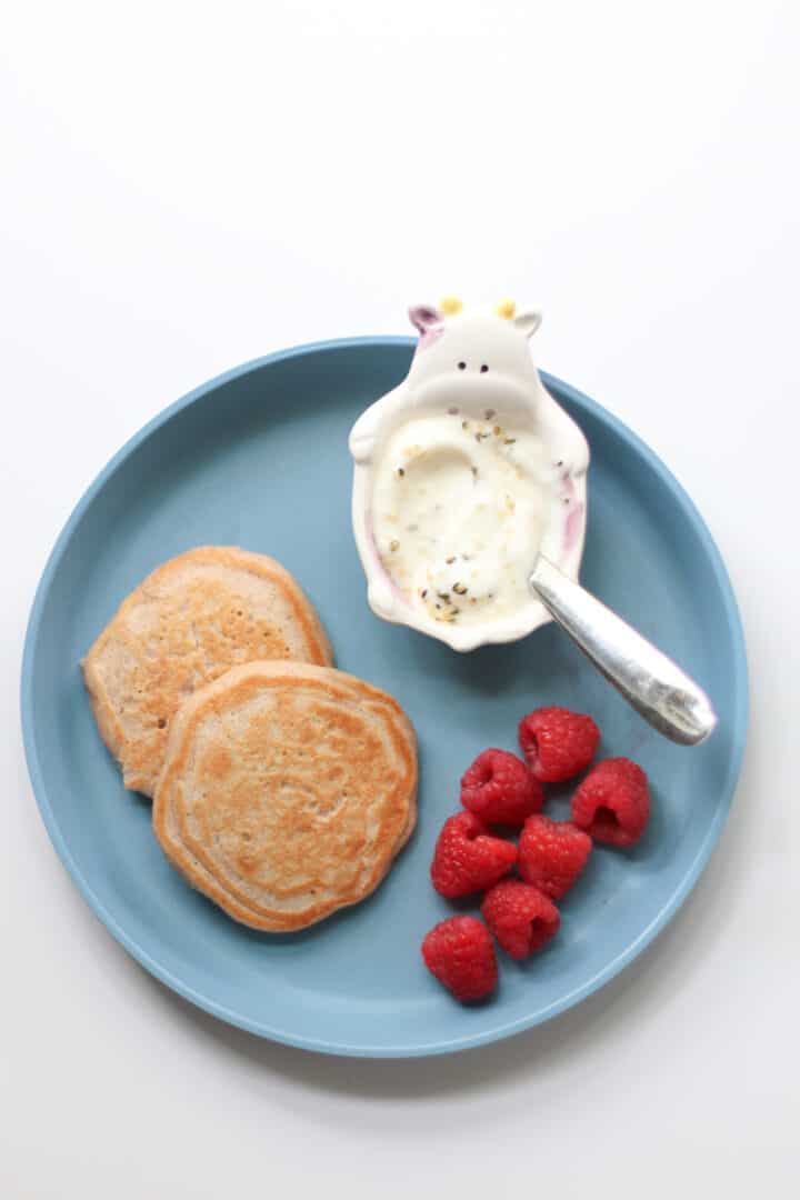 Perfect Eggless Pancakes (So Fluffy) - MJ and Hungryman