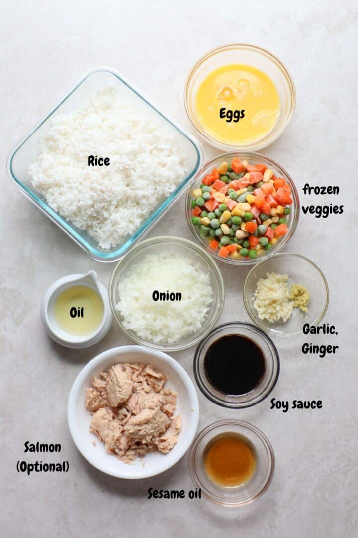 Easy Healthy Fried Rice (With Vegetables) - MJ and Hungryman